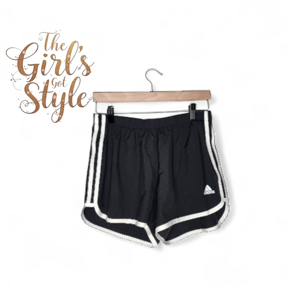 adidas | Shorts | Adidas Adidas Marathon 2 Side Striped Running Shorts ...